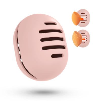 Cina FDA Porta spugna per trucco in silicone lavabile respirabile Essentiali di viaggio Contenitore per frullatori in vendita