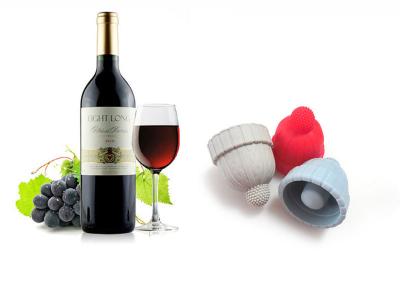 Cina Funny e riutilizzabile tappo di bottiglia di vino di silicone tappi di birra tappi di bottiglia sigillatore grazioso accessori di vino gadget di cucina in vendita