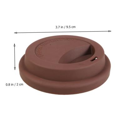 Cina Capo da bere in silicone Capo a prova di fuoriuscita Capo riutilizzabile Tazza da caffè Capo di tazza da caffè Capo di tazza calda in silicone Capo di viaggio in vendita