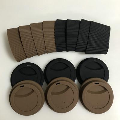Cina Capo da bere in silicone Capo a prova di fuoriuscita Capo riutilizzabile Tazza da caffè Capo di tazza da caffè Capo di tazza calda in silicone Capo di viaggio in vendita