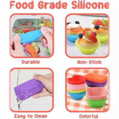 Cina Infrangibile Microwaveable della scatola di pranzo del silicone di Multiscene dei bambini in vendita