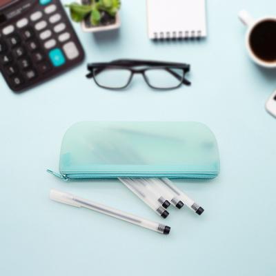 Cina Borsa non tossica insipida della spazzola di trucco del silicone, sacchetto cosmetico del silicone a perfetta tenuta in vendita
