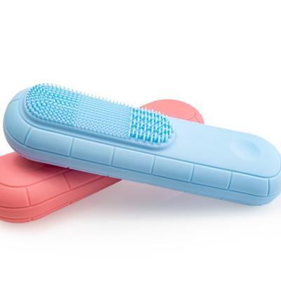 Cina Borsa cosmetica del silicone insipido durevole, silicone insipido del supporto di spazzola di trucco in vendita