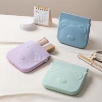 China Mini Silicone Cosmetic Bag Washable Odorless Multi Function for sale