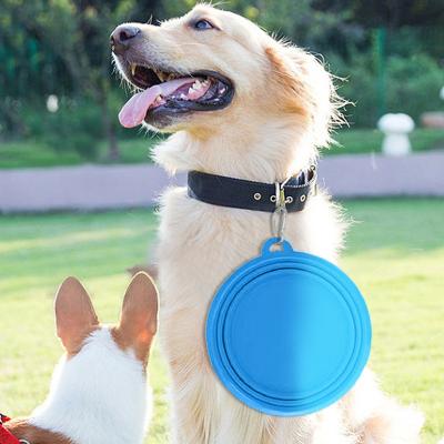 Cina Fornitori insipidi pratici dell'animale domestico del silicone, ciotole pieghevoli leggere del cane in vendita