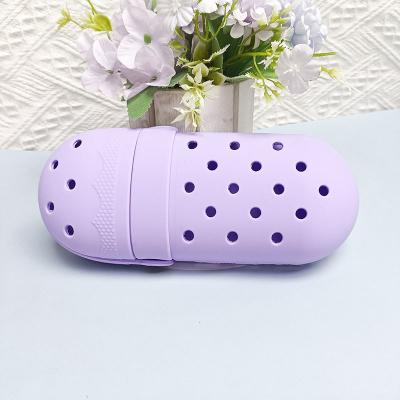 Cina DIY Silicone Pencil Box Case Holder Flexible Easy To Clean Waterproof Student School Supplies in vendita