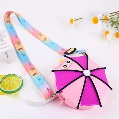 Cina Borsa per trucco con matita in silicone Borsa per spalla in silicone Borsa per animazione per bambini Borsa per bambini Borsa per bambini Borsa per spalle in vendita