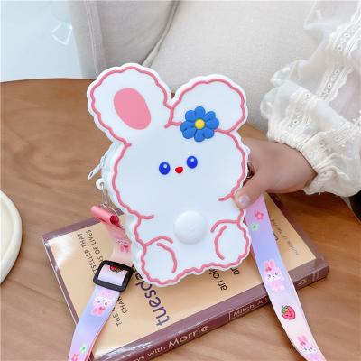 Cina Penna e matita di silicone leggera senza BPA Pop Shoulder Bag Fidget Toys Bag Per Ragazze Corssbody Shoulder Bag in vendita