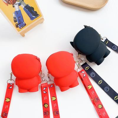 Cina Borsa di monete di silicone conveniente e personalizzata per matite, priva di BPA ed ecologica in vendita