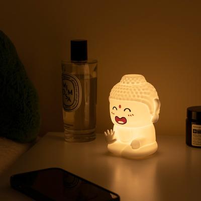 China Cute Night Light For Kids Mango Sleep Lamp Warm Light Bedroom Decor Kids Night Light Silicone Baby Nursery Night Light for sale