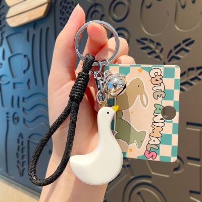 Cina Cute Kawaii Anime Portachiavi Portachiavi in silicone morbido Accessoiri per donne Ragazze Zaino in vendita