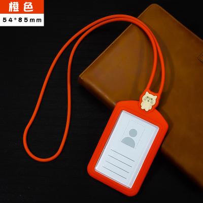 Cina Tenitore di schede di silicio professionale con cintura per il collo di lanaio senza BPA in vendita