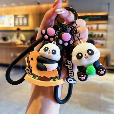 30g 가벼운 귀여운 만화 판다 키 체인 Pendant for Kids' Handbags 크리스마스 선물