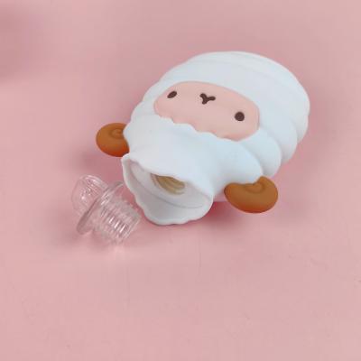 China Cartoon Hot Water Bag Bottle With Screw Cap Shoulder Hand Feet Warmer Hot Compress And Cold Therapy For Women Kids Gifts for sale