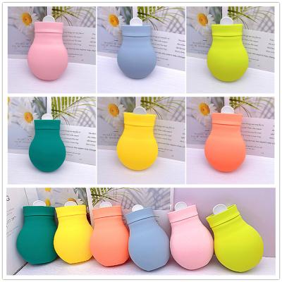 Cina Riscaldamento a microonde Borsa di acqua calda silicone con copertura a maglia Terapie calde e fredde Dolore alla schiena Regalo per la mamma della ragazza in vendita
