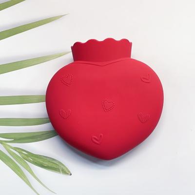 Cina 500ml Soft Comfortable Silicone Hot Water Bottle With Screw Cap Leakproof Bag For Pain Relief Waist Back Neck, Shoulders 500ml Soft Comodo Silicone Hot Water Bottle With Screw Cap Sac Proof Bag For Pain Relief Waist Back Neck, Shoulders 500ml Soft Comodo Silicone Hot Water Bottle With Screw Cap Sac Proof Bag Per Il Sollievo Dal Dolore in vendita