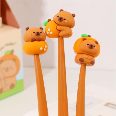 Chine Sencoo 24 Pack Cute Cartoon Gel Blue Ink Pins styles assortis Pins d'écriture pour les enfants anniversaire cadeau prix de l'école cadeau d'étudiant filles amusantes Pins pour enfants à vendre