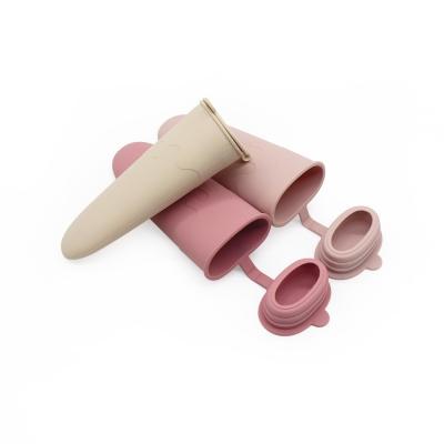 Cina Stampi per gelato, 6 pezzi Stampi per gelato in silicone, Creatore di gelato senza goccioline per bambini, tubi frigoriferi senza BPA con coperchio, per snack, gelato, bastoncini di yogurt, succo, gelato, caramelle in vendita