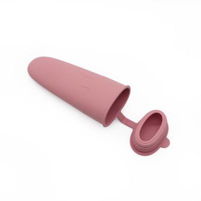 Cina Stampi per gelato, 6 pezzi Stampi per gelato in silicone, Creatore di gelato senza goccioline per bambini, tubi frigoriferi senza BPA con coperchio, per snack, gelato, bastoncini di yogurt, succo, gelato, caramelle in vendita