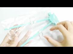 Custom Eco-Friendly Waterproof Children'S Silicone Training Chopstick With Holder