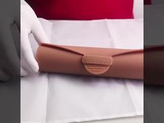 Organizador de pincel de maquiagem de silicone com fecho de fecho de fecho anti-caída
