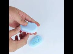 Silicone ijs gezichtsreiniging borstel ijs roller voor gezicht en ogen ijs gezicht roller silicone ijs kubus vorm voor gezicht schoonheid