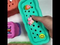DIY Silikon Potlood Pen Case Big Cute Potlood zak voor meisjes Kerstcadeautjes