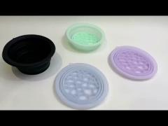Space-Saving Silicone Foldable Ice Bowl - Multi-Purpose Cold/Hot Therapy for Face & Beauty Treatments Perfect for Ice Facial Massage & Makeup Removal