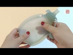 150ml reusable silicone breastmilk storage bags – leakproof, bpa-free, freezer-safe & sterilizable