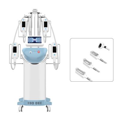 Cina 360 gradi che dimagriscono la macchina di congelamento grassa di Cryolipolysis con 4 Cryo Chin Handles in vendita
