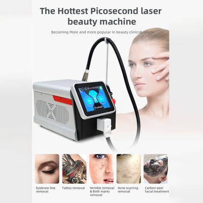 Cina rimozione del tatuaggio del ND Yag Pico Laser Machine For Eyebrow di 532nm 1064nm in vendita