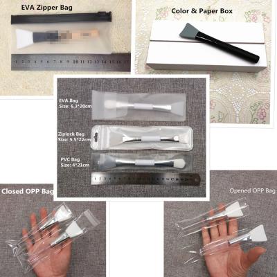 Cina Pennelli per trucco in silicone da 14,5 cm Strumenti di pulizia facili per applicatore di maschere facciali in vendita
