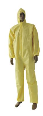China Disposable Clothing Paper Suits , Laminated SF Disposable Coveralls Home Hardware  for sale