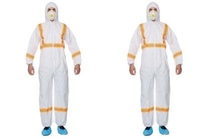 Vestito eliminabile resistente all'acido antistatico della pittura per la fabbrica in miniera di elettronica