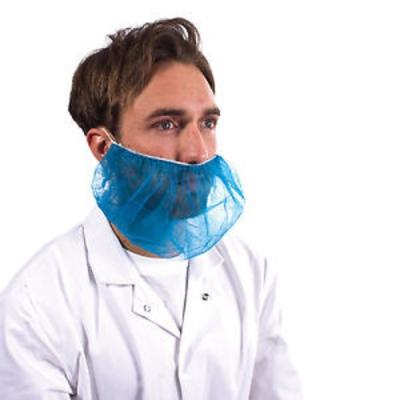 China Disposable PP Surgical Beard Cover Net Non Woven Mouth Cover Mask for sale