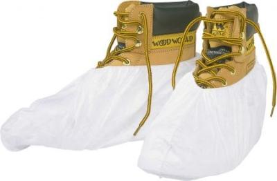 頑丈で厚く使い捨て可能な保護CPEの靴カバーOvershoe