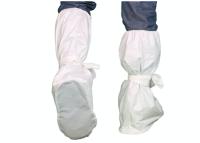 China Microporous Waterproof Boot Covers With PVC Sole , Protective SF Disposable Boot Covers for sale
