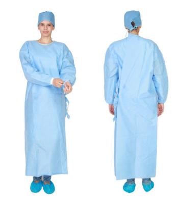 China Sterile Surgical Isolation Patient Disposable Isolation Gowns Medical Clothing for sale