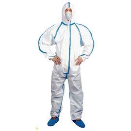 China Waterproof Disposable Painting Overalls , Chemical Protective Spray Paint Suit for sale