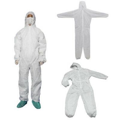 Microporous Breathable Disposable Coveralls / Disposable Waterproof Suit For Paint Works