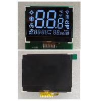 China Customized VA Type COG LCD Display Module with White Backlight for Smart Home Temperature Controller 2.8-5.0V for sale