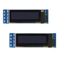 China 0.91 Inch OLED Display Module SSD1306 Driver 128x32 Resolution IIC Interface White Blue Color for sale