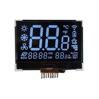 China Customized VA Type COG LCD Display Module with White Backlight for Smart Home Temperature Controller 2.8-5.0V for sale
