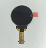 China 0.75 Inch 128x128 OLED Round Display White Light I2C Interface SSD1327 Round LCD Screen for sale