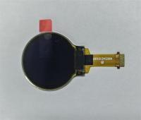 China 0.75 Inch 128x128 OLED Round Display White Light I2C Interface SSD1327 Round LCD Screen for sale