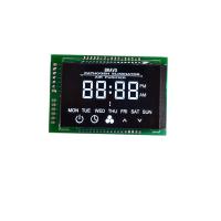 China Customized VA Segment LCD Display with Touch Panel 2.8-5.0V for Thermostat for sale