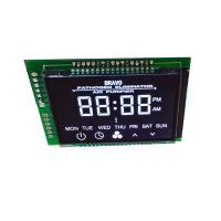 China Customized VA Segment LCD Display with Touch Panel 2.8-5.0V for Thermostat for sale