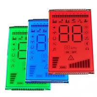 Quality Customized RGB Backlight HTN Segment LCD Display Screen For Instrument With for sale