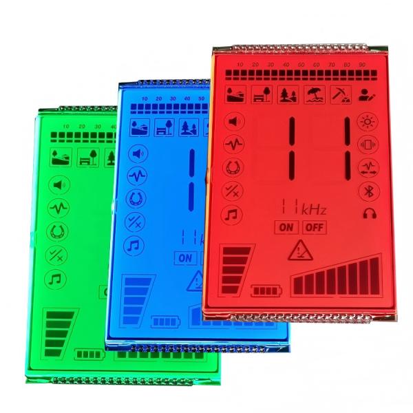 Quality Customized RGB Backlight HTN Segment LCD Display Screen For Instrument With for sale