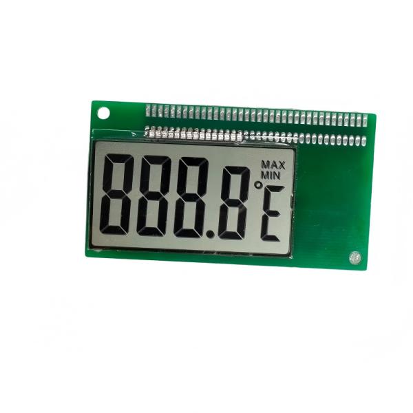 Quality Customized Small Mini 4 Digits TN LCD Display Module for Temperature with Operating Temperature -20° to +70° for sale